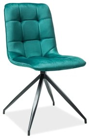 Jídelní židle Texo Velvet Barva: Zelená / Bluvel 78