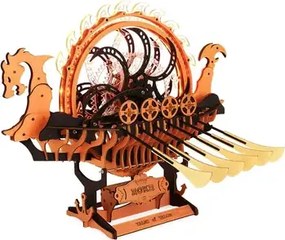 RoboTime 3D dřevěná skládačka Vikinská dračí loď