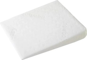 Kojenecký polštář - klín New Baby BASIC 30x37 cm do kočárku bílý