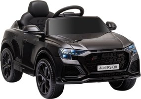 HOMCOM Dětské Elektrické Auto +3 roky Licencované Audi RS Q8 se 6V Baterií, 2 Motory, Dálkovým Ovládáním, Hudbou, MP3, Klaksonem a Světly, Maximální …
