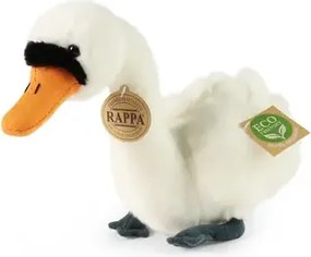 RAPPA Plyšová labuť 20 cm / ECO-FRIENDLY / od 0 měsíců