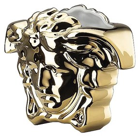 ROSENTHAL VERSACE MEDUSA GRANDE Váza 9 cm zlatá