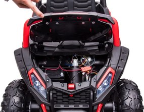 LEAN CARS Elektrické auto na baterie YSA036 červené 4x4