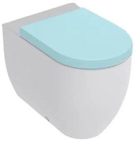 Kerasan FLO WC kombi mísa 36x60cm, spodní/zadní odpad, bílá 311701