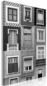 Obraz - Patterned Windows (1 Part) Vertical