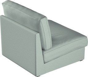 Potah na neskládací křeslo IKEA Kivik barva zelená látka pletený vzor