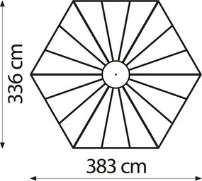 LANIT PLAST, s.r.o. zahradní pavilon VITAVIA HERA 9000 zelený LG650
