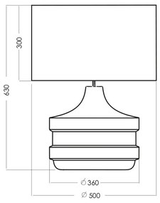 4concepts Designová stolní lampa BADEN BADEN SILVER