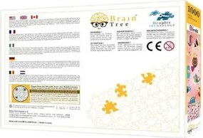 Brain Tree Puzzle Pohádkoví ptáci - 1000 dílků / od 14 let