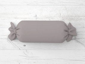 Biante Polštář válec bonbon Rongo RG-036 Šedý 15x40 cm