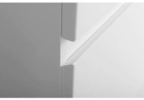 Aqauline Altair Umyvadlová skříňka 86,5x60x45cm, bílá, AI290