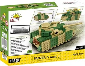 COBI 3097 II WW Panzer IV Ausf J / 128 kostek / 1:72 / od 6 let