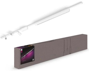 Philips-SADA 4xLED RGB Stmívatelné svítidlo do lištového systému Hue LED RGB/44,6W/230V