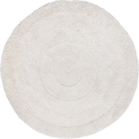Lorena Canals koberce Vlněný koberec Arctic Circle - Sheep White Rozměry koberců: 250x250 (průměr) kruh