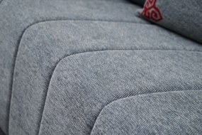 Hanah Home Rohová pohovka BEYZA MINI pravá šedá