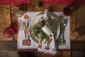 Porcelánová miska s cesmínou Holly Christmas - Ø 14*7 cm / 500 ml