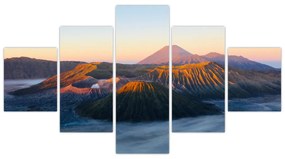 Obraz hory Bromo v Indonésii (125x70 cm)