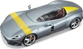 Bburago RACE+PLAY Ferrari Monza SP1 stříbrná / 1:18 / od 3 let