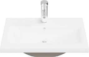 Skříňka pod umyvadlo Černý dub 60 x 39 x 62 cm Kompozitní dřevo 3333143