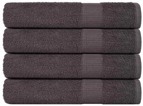 Ručníky FROGN 4 ks antracitové 100x200 cm 360 g/m² 136698