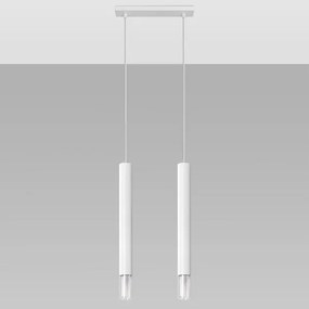 Sollux SL.0958 - Lustr na lanku VIZIER 2xG9/40W/230V bílá