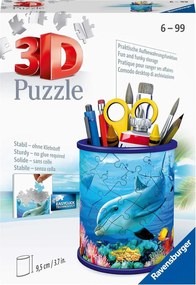 Ravensburger 3d puzzle stojan: podmořský svět 57 dílků