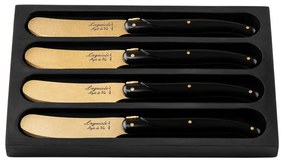 LAGUIOLE Prestige - nože na máslo, baleno v luxusní černé dřevěné krabičce