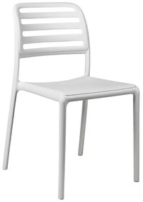 Nardi Bílá plastová zahradní židle Costa