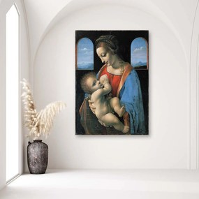 Gario Obraz na plátně Madonna litta - Leonardo da Vinci reprodukce Rozměry: 40 x 60 cm