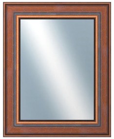 DANTIK - Zarámované zrcadlo - rozměr s rámem cca 40x50 cm z lišty ANGLIE hnědá (561)
