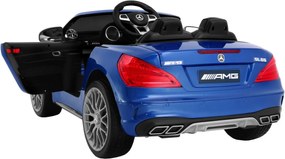 Dětské elektrické auto Mercedes AMG SL-65 Modré - Lakované