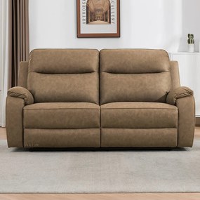 Sedací sestava MALAGA 2,5+1+1 s FUNKCÍ RELAX | hnědá