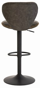 Barová židle perip 61 cm tmavě šedá MUZZA