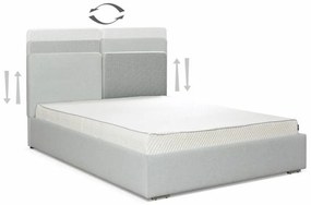Čalouněná postel MENORCA 200x200 cm Grace 3