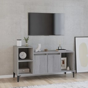 821186 vidaXL TV skříňka šedá sonoma 100x35x55 cm kompozitní dřevo