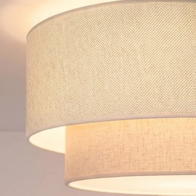 Brilagi - LED Stropní svítidlo BOHO ECO 1xE27/10W/230V pr. 40 cm krémová