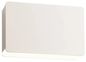 Redo 01-2385 nástěnné LED svítidlo Tablet pískově bílé, 17W, 3000K, 20cm