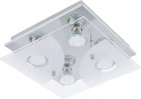 Stropní Svítidlo Stropní Svítidlo Led Eglo 4XGU10 Obývací Pokoj Chodba Ložnice