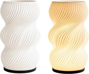 Verk Group Stolní lampy s vázou na květiny, dekorativní 2v1, led rgb, s dálkovým ovládáním