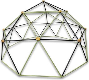 LEAN Toys Zahradní lezecká kupole pro děti na dětské hřiště 300 x 143 cm (10 stop)
