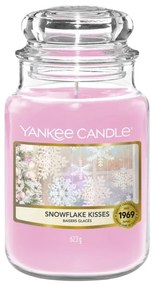 Yankee Candle Vonná Svíčka Snowflake Kisses velký, 623 g