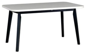 Rozkládací stůl Harry 80 x 140/180 VI, Barva dřeva: sonoma-L, Barvy nožiček: Bíla