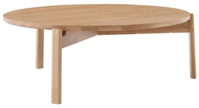AUDO (MENU) Konferenční stolek Passage, Ø90, Natural Oak