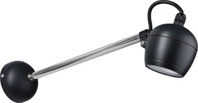 P 94778 Venkovní nástěnné svítidlo Kikolo IP65 90mm 3000K 8W 230V 60° antracit hliník/umělá hmota - PAULMANN
