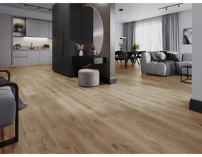 Mexen Spirit Lake, vinylová podlaha 1240x182 mm SPC 6,5 mm, IXPE 1,5 mm, 4stranná V-drážka, dub, F1001-1240-182-505-4V1-01
