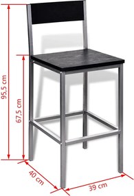 Vysoký snídaňový set 241495