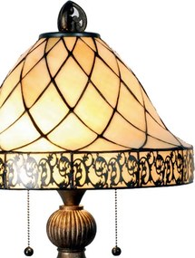 Stolní lampa Tiffany Filigree - Ø 36*62 cm