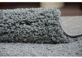 Kusový koberec SHAGGY MICRO antracit velikost 80x150 cm | krásné koberce cz