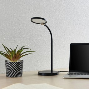 Lindby Binera LED stolní lampa, 3stupňový stmívač