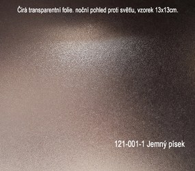 Transparentní 122 cm široká samolepící folie - 5 vzorů Varianta: Jemný písek